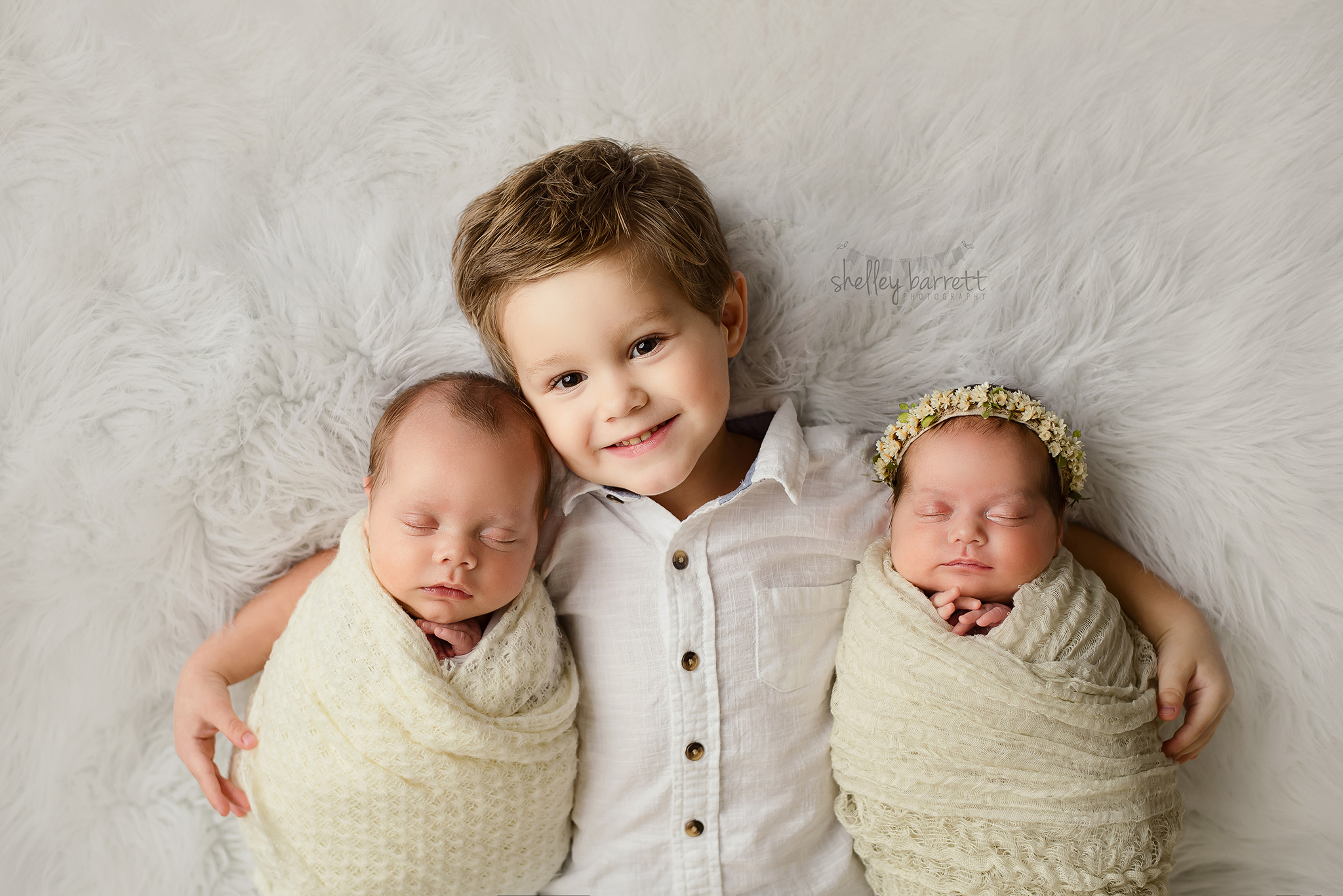 Pensacola Florida Newborn Photographer - Baker Twin Babies